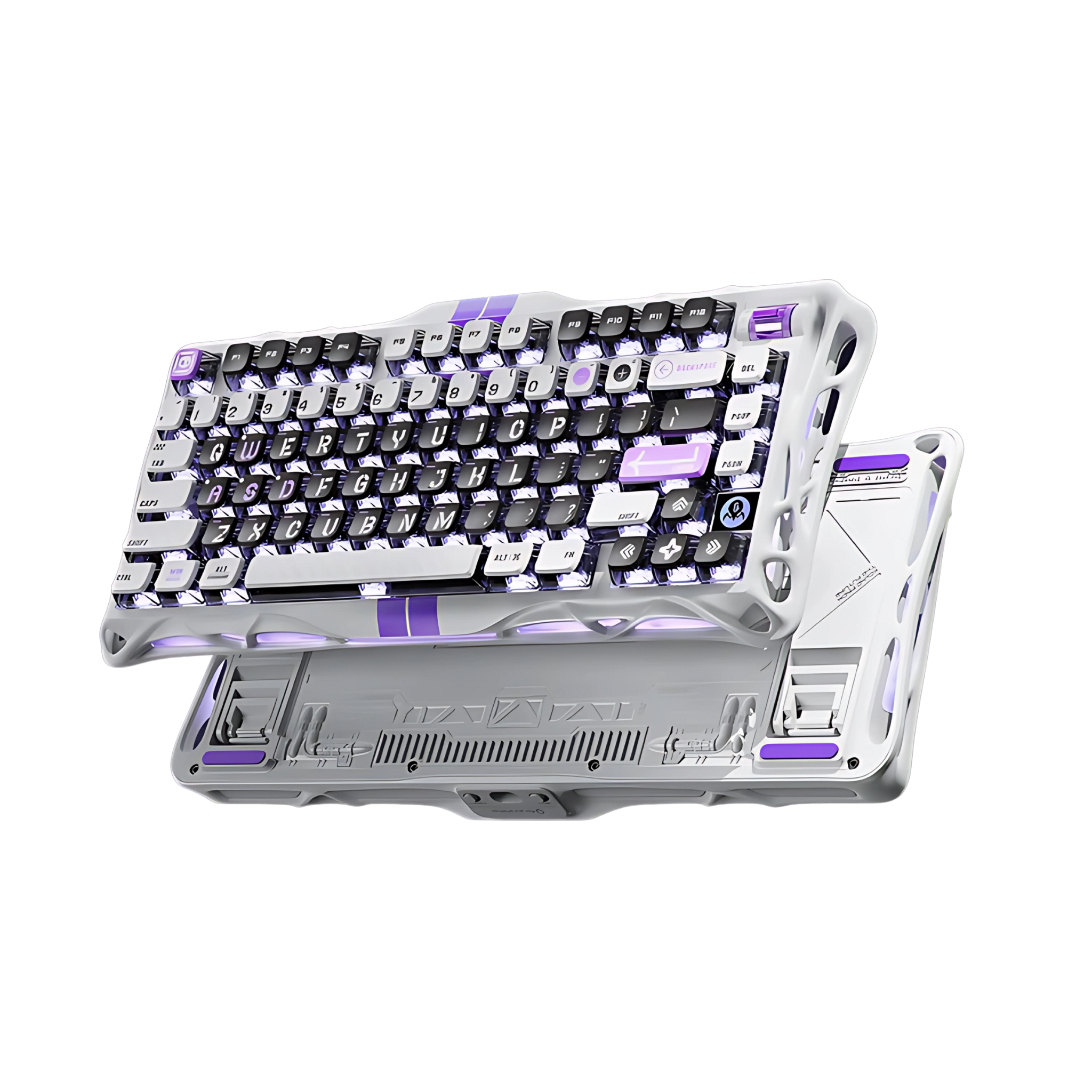 Teclado Gamer Mercury V75 HE Mecha Gray com 8000Hz e Switch Magnético ...